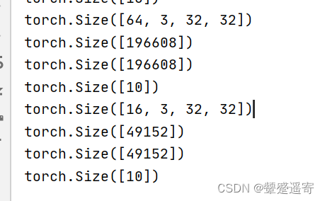 P21.5 插曲torch.flatten 等效torch.reshape_c*h*w变为c*hw-CSDN博客