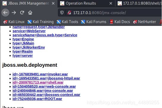 Jboss未授权访问_java jmx未授权访问 kali验证-CSDN博客