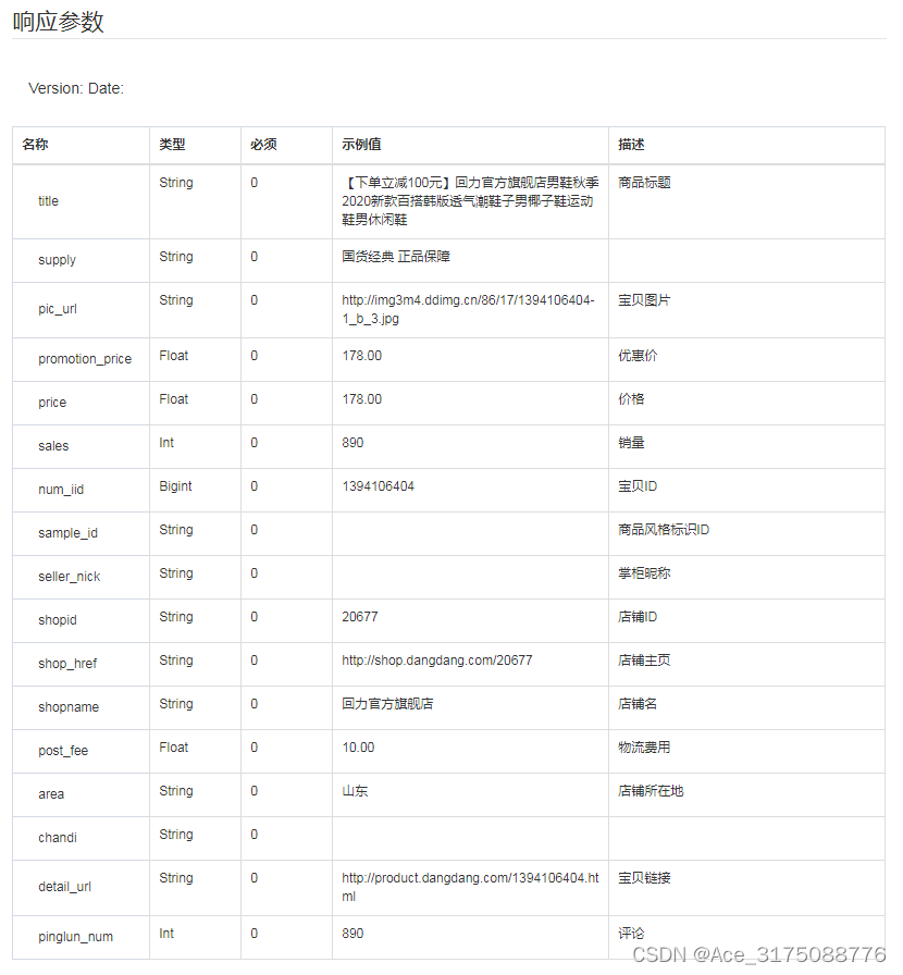 item_search - 按关键字搜索dangdang商品_itemsearchname-CSDN博客