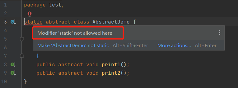 Java——抽象类_is abstract; cannot be instantiated-CSDN博客