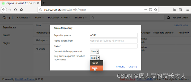 搭建本地AOSP Gerrit Server完全指南 (二)_安卓aosp,本地管理-CSDN博客