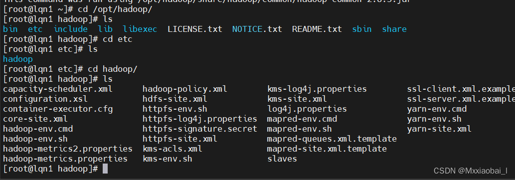 hadoop集群搭建(2)_cp mapred-site.xml.template mapred-site.xml啥意思-CSDN博客