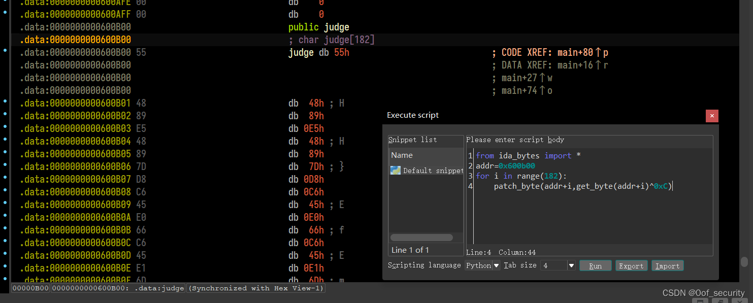 [攻防世界 XCTF 4th-WHCTF-2017] BABYRE-EW帮帮网