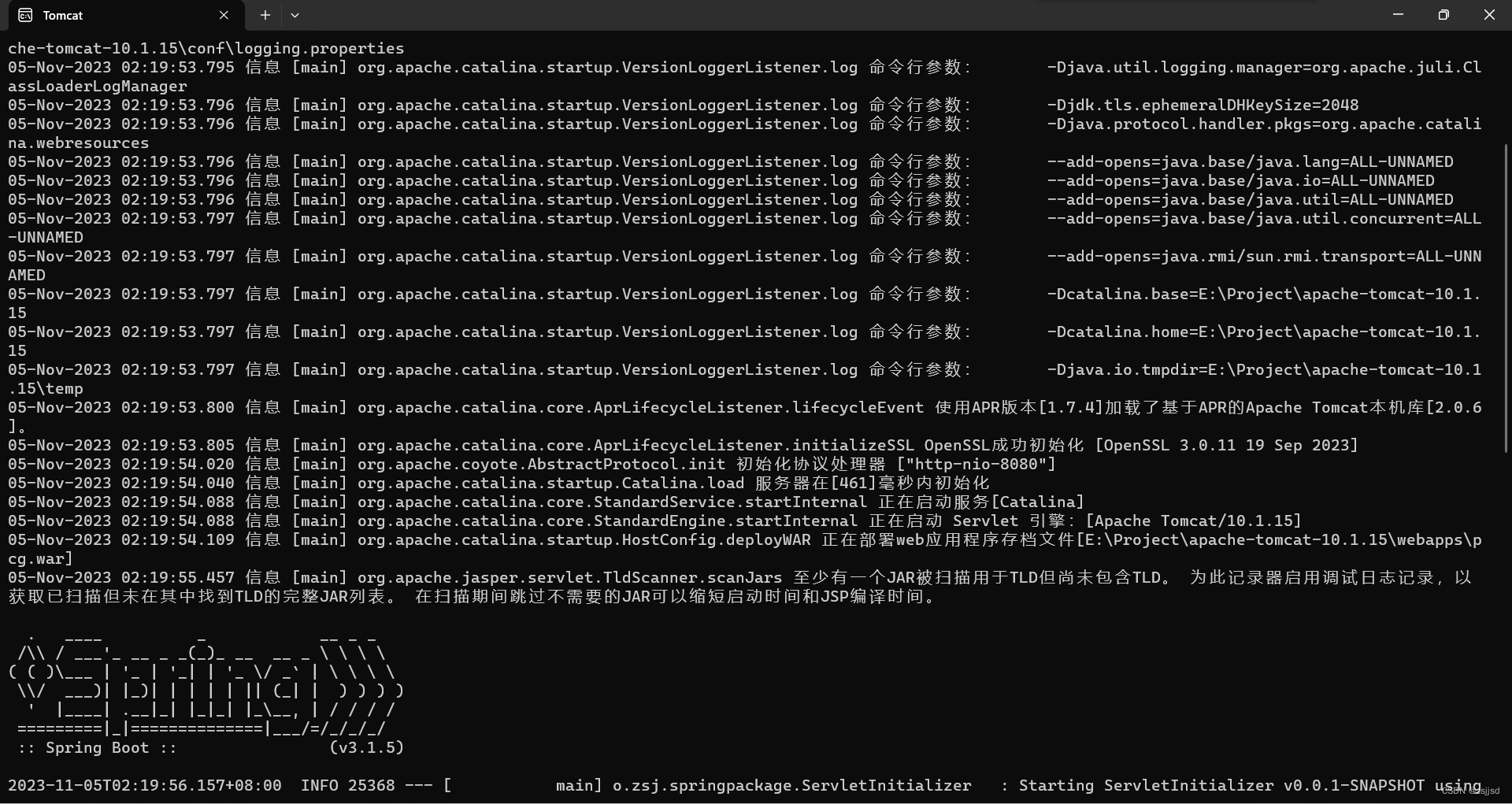 tomcat startup springboot war包【版本问题天坑】_tomcat 启动 springboot war包-CSDN博客