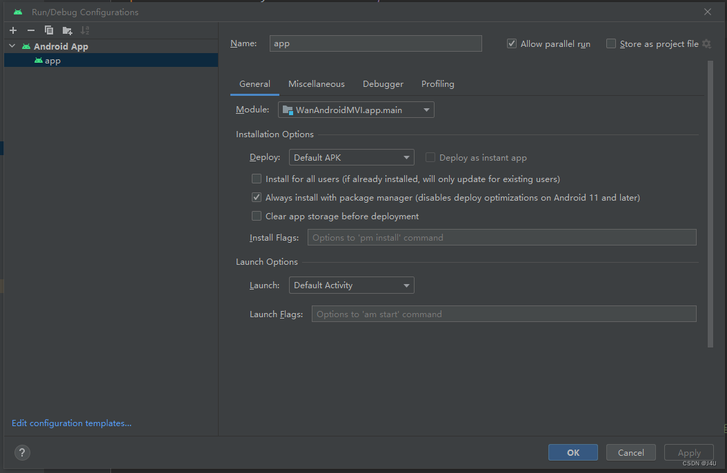 Android 开发坑——修改代码之后并没有覆盖旧代码_android studio always install with package manager-CSDN博客