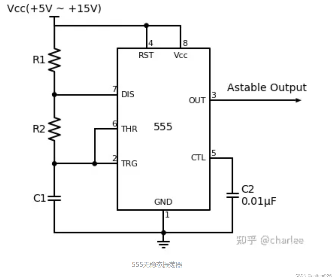 555定时器介绍及用法-CSDN博客
