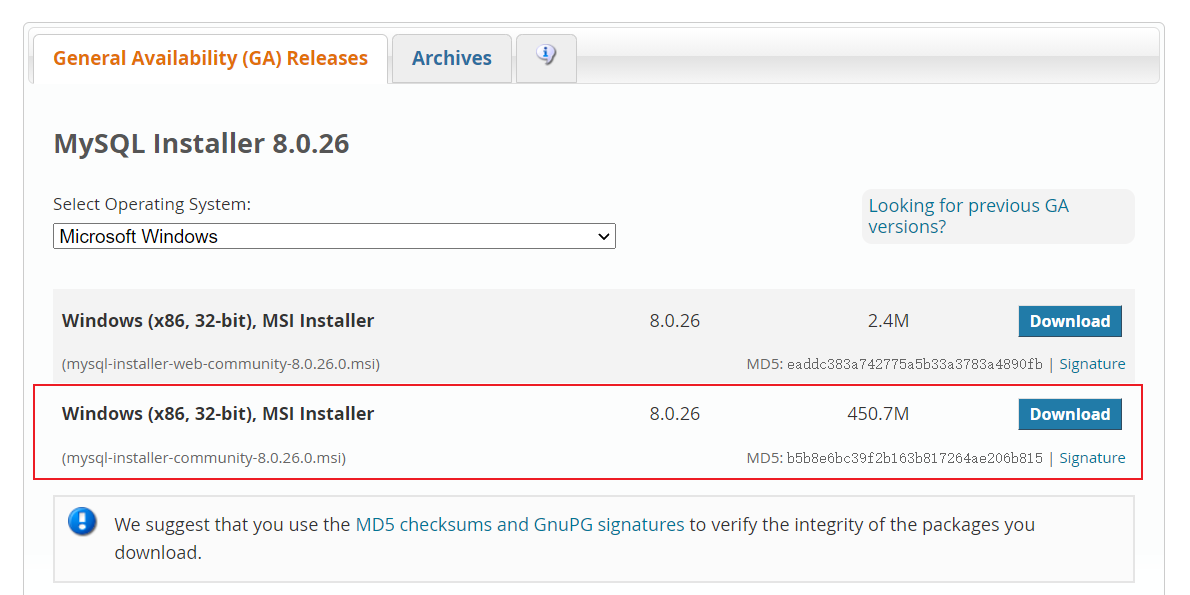 Tutorial de instalación de MySQL Community Server - programador clic