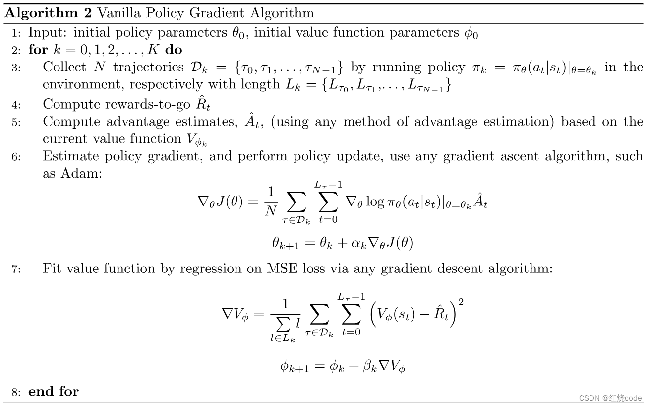 VPG算法-CSDN博客