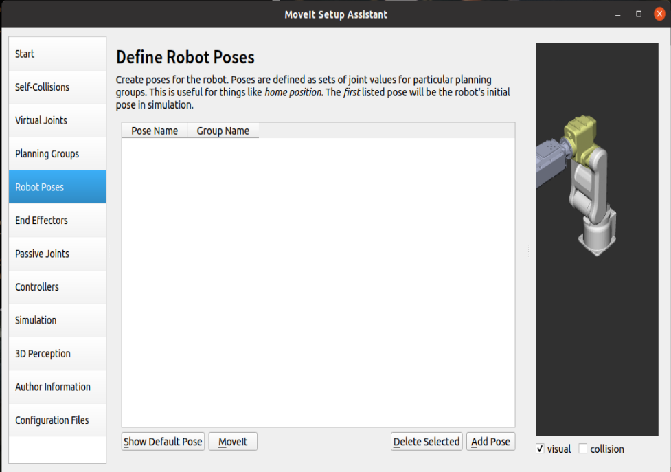 MoveIt的使用（二）机械臂URDF在ROS中MoveIt的配置和使用_机械臂urdf代码-CSDN博客