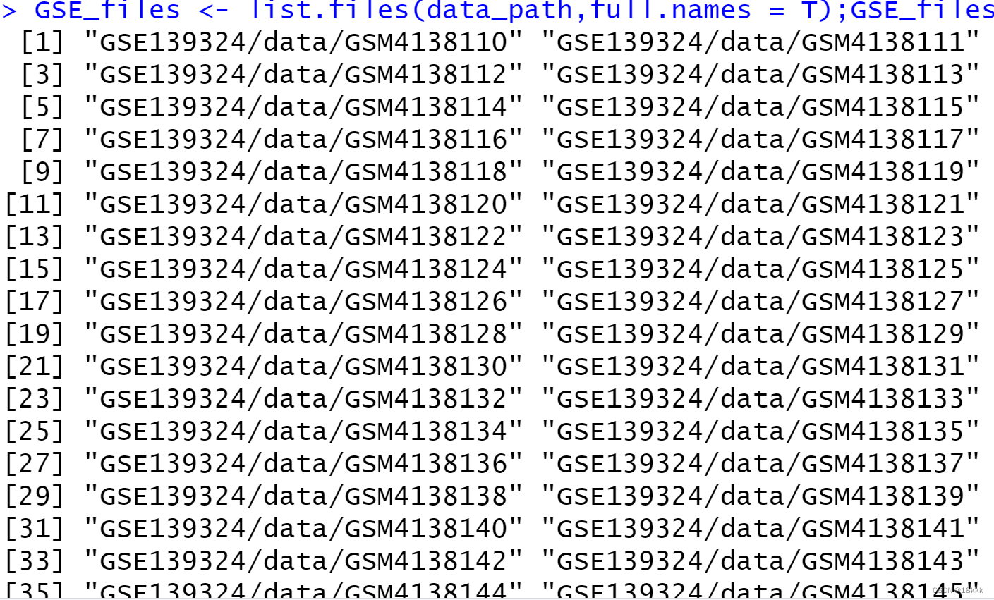 GEO10X单细胞scRNK-seq中数据的下载与整理读取_单细胞数据整理-CSDN博客