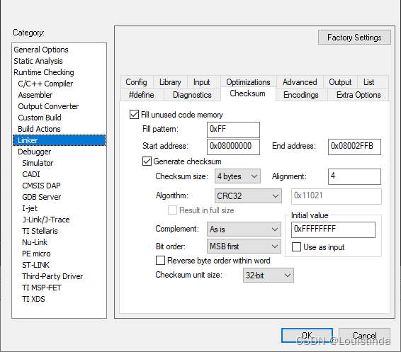 AIR环境下MCU单片机Flash完整性校验_mcu检查ram与flash的完整性-CSDN博客