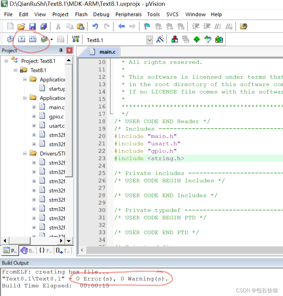 STM32F103C8T6核心开发板下，采用串口中断方式实现多形式的“hello windows”通信输出实例演训_使用接收中断模式输出字符串-CSDN博客