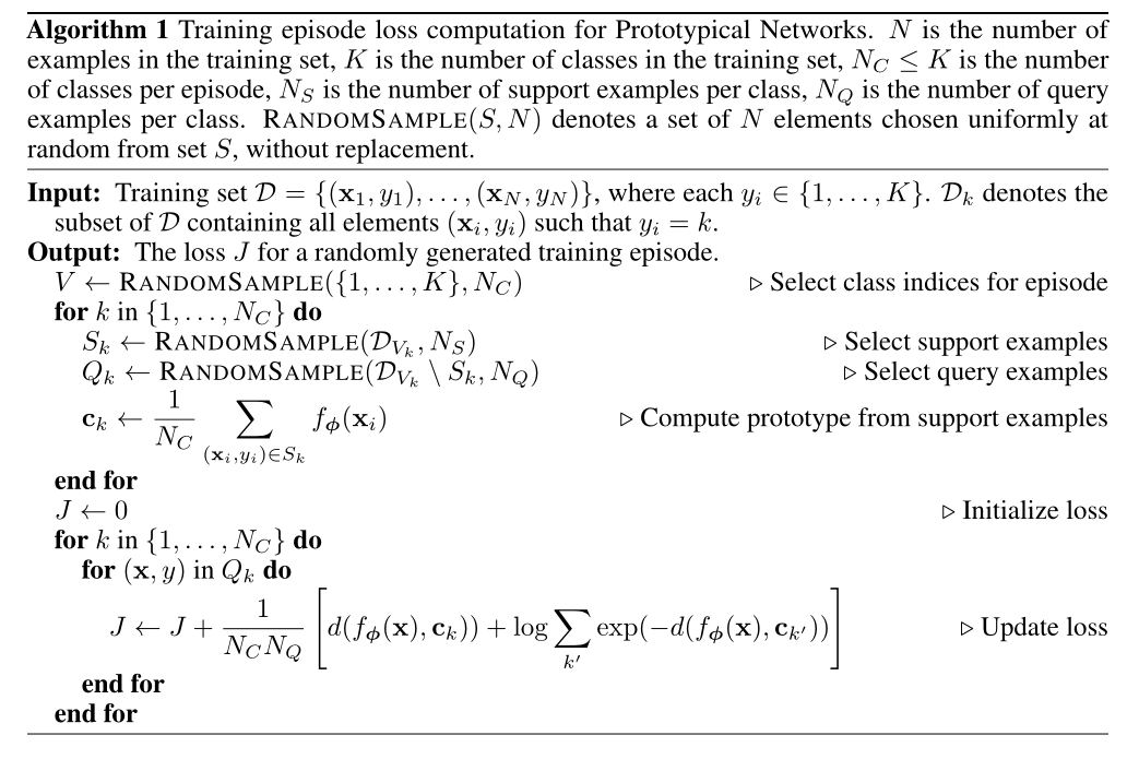 【原型网络】Prototypical Networks for Few-shot Learning-CSDN博客