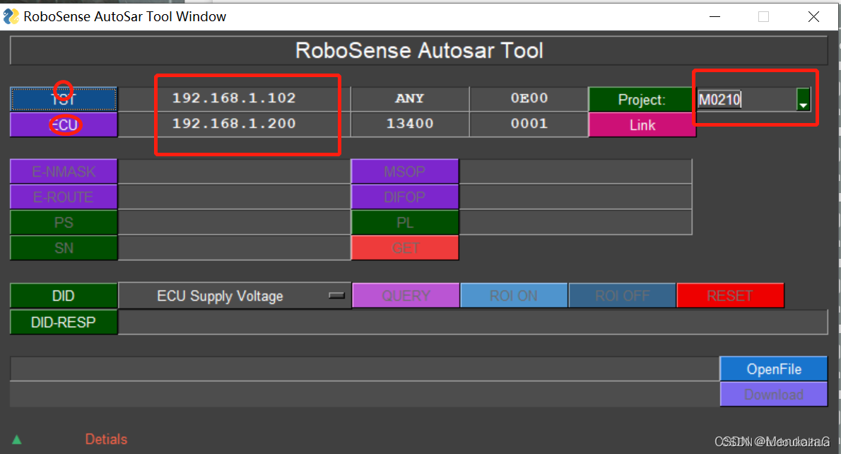 速腾（Robosense） M1激光雷达ip配置_robosense 修改ip地址-CSDN博客