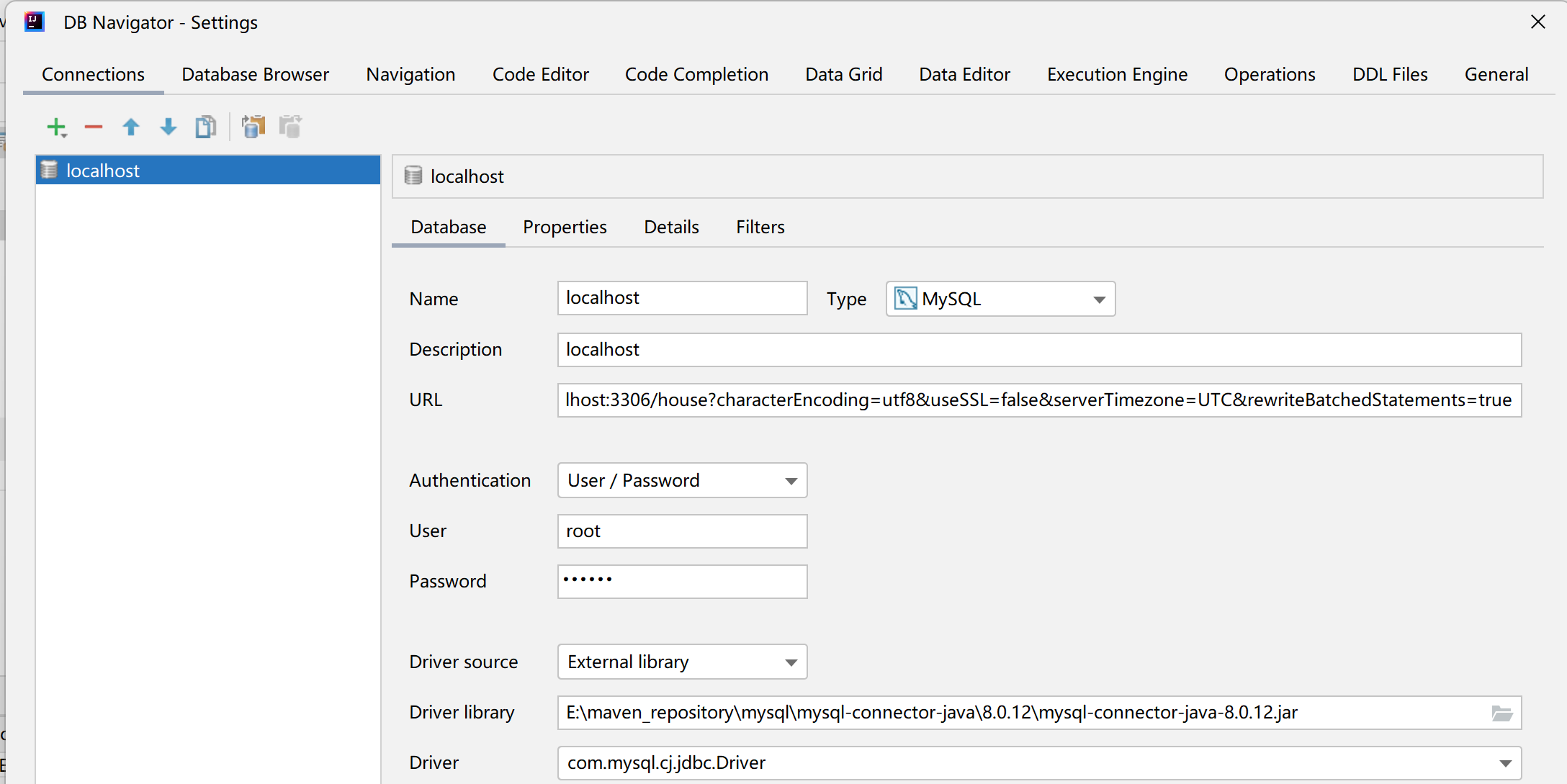 IDEA 数据库插件Database Navigator 插件_idea数据库插件-CSDN博客