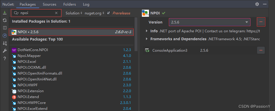 C#接入 NPOI_npoi下载-CSDN博客