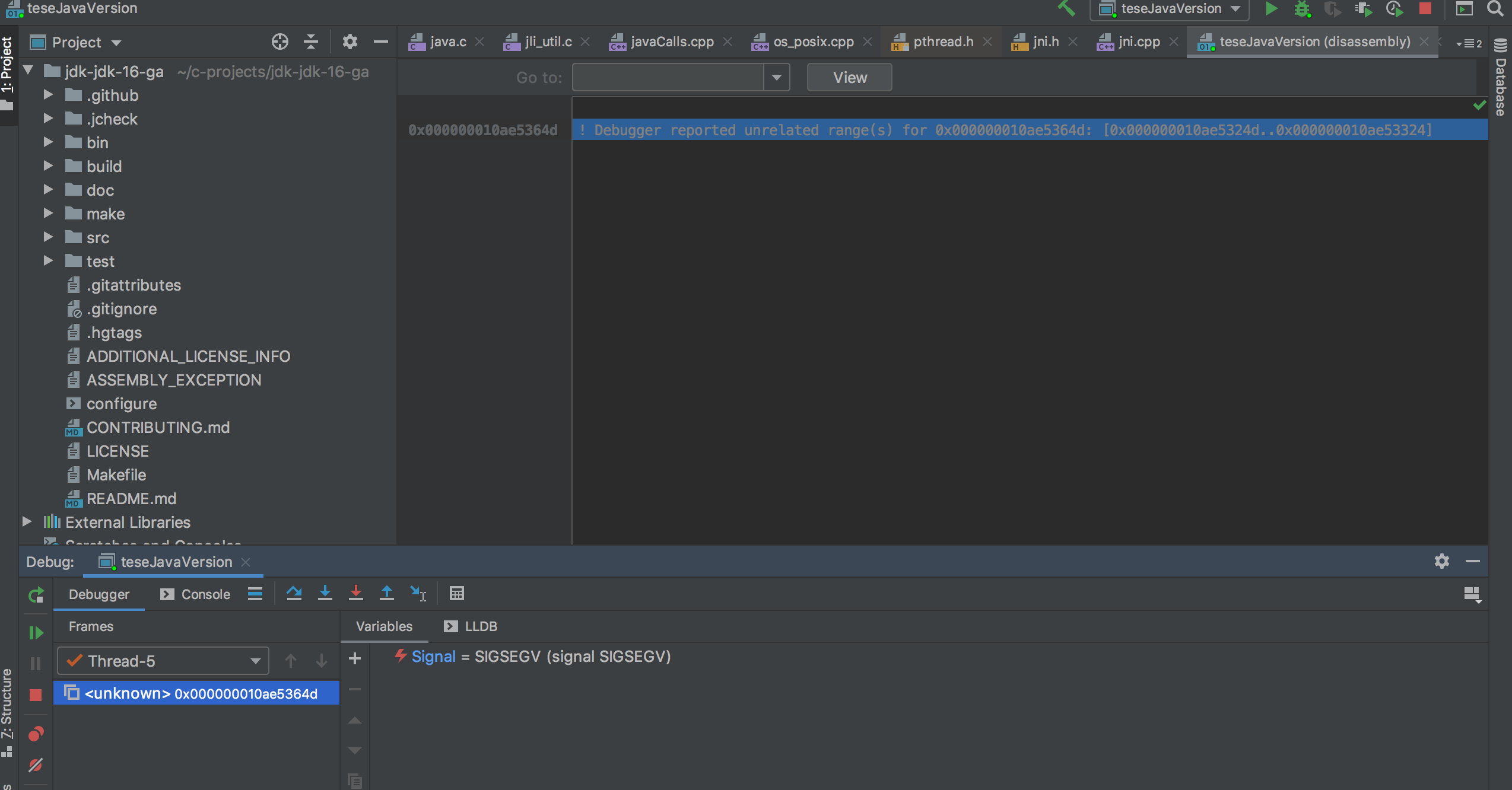 OpenJDK-调试 (CLion)_clion debug openjdk-CSDN博客