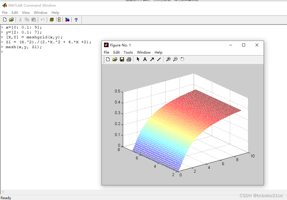 matlab生成三维网格面初步_matlab如何将表格数据画成三维平面图-CSDN博客