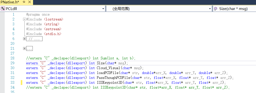 混合编程之一：c#调用c++pcl库，生成c++动态链接库文件_.dll工程调用pcl c++-CSDN博客