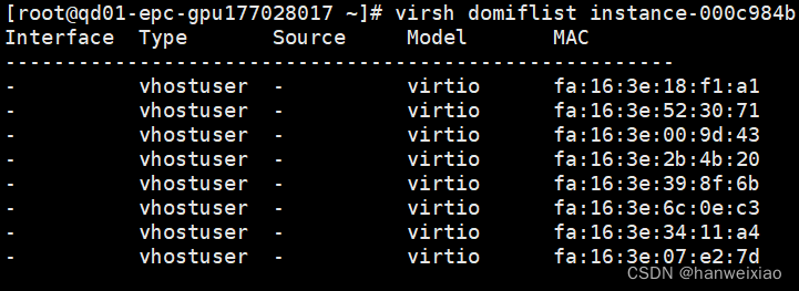 virsh相关命令_virsh重启虚拟机命令-CSDN博客