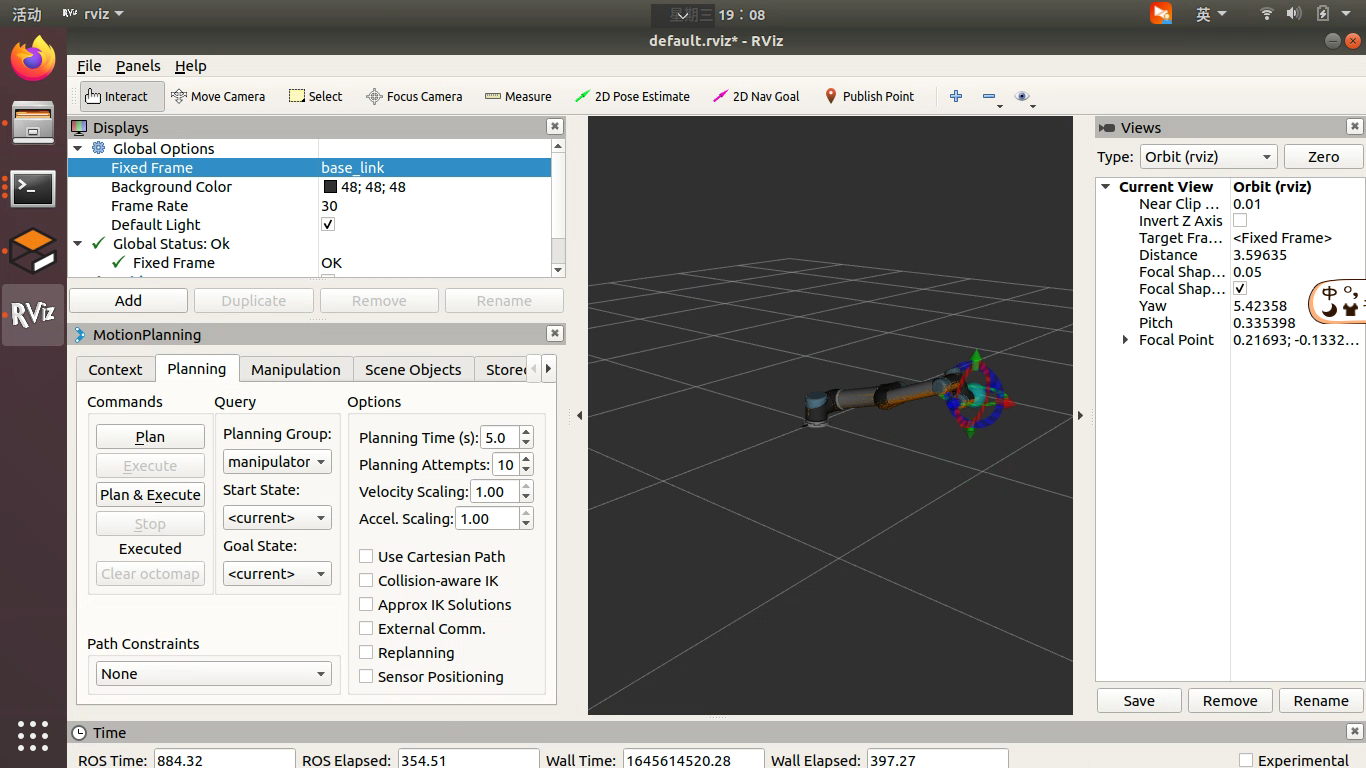 Ubuntu18.04 ROS+Gazebo的UR5虚拟仿真_ur5机械臂仿真ros gazebo-CSDN博客