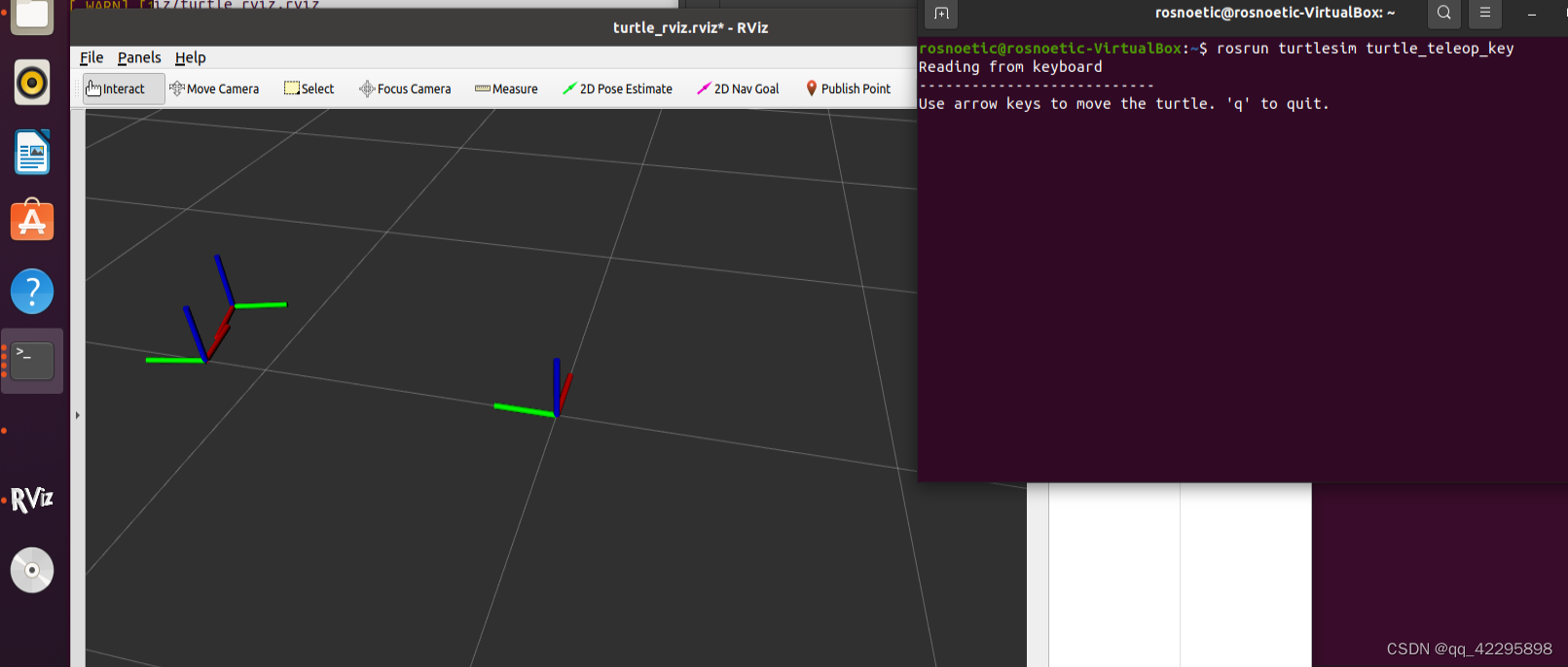 ubuntu20.04 noetic版本+机器人TF坐标变换_ubuntu18.04 通过tf功能实现机器人摄像头与机器人本体的坐标变换-CSDN博客