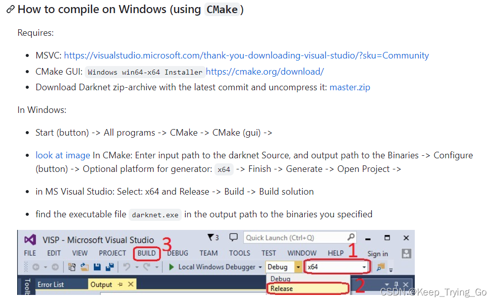 windows平台使用CMake工具对darknet的编译以及安装过程+yolov3+图像检测+摄像头检测+视频检测+手机作为摄像头进行检测（详解）_darknet 找不到cmake-CSDN博客