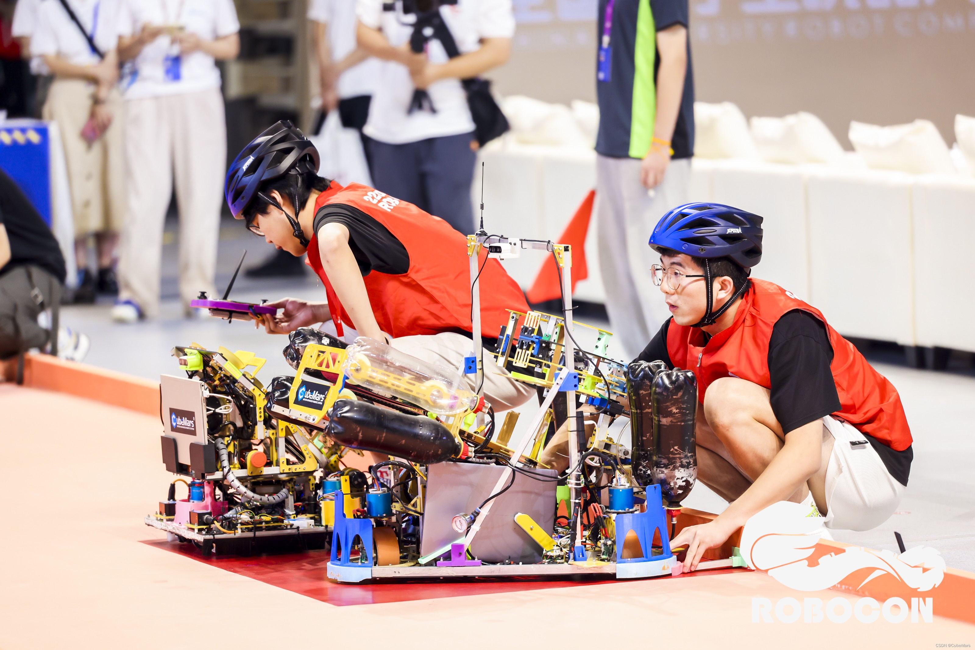 CubeMars为第二十二届全国大学生机器人大赛ROBOCON提供动力赞助-CSDN博客