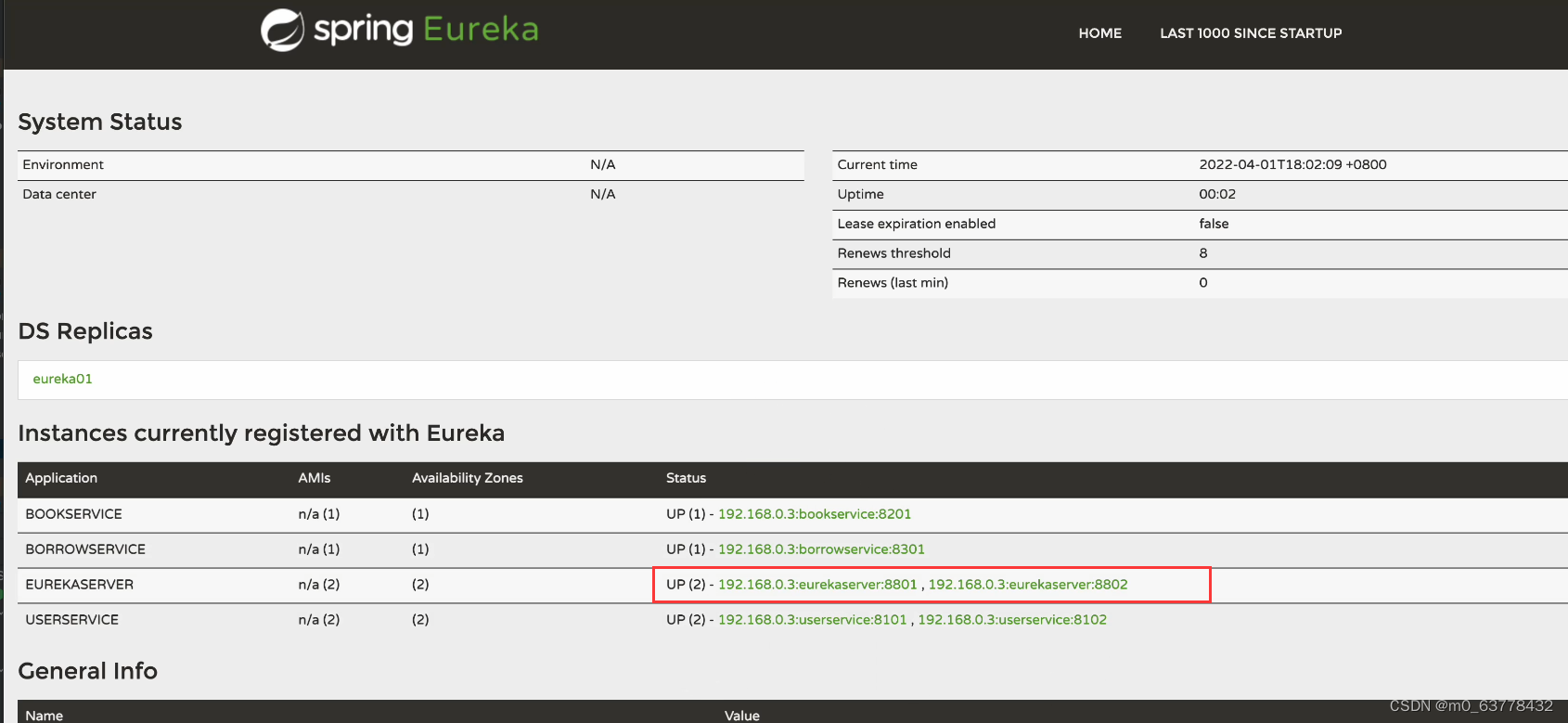 SpringCloud-Eureka的使用_spring-cloud-dependencies eureka-CSDN博客