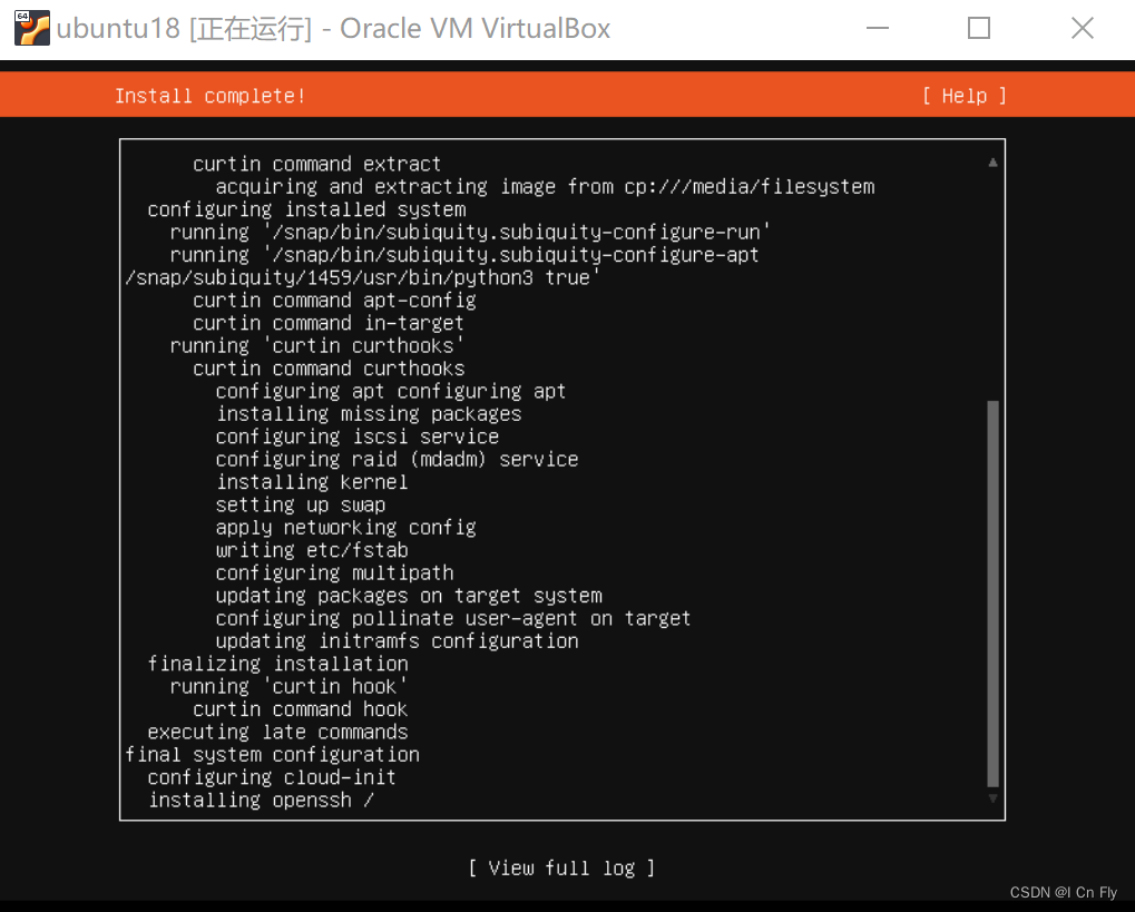 超详细 VirtuaBox虚拟机安装ubuntu18并配置DHCP SERVER过程_virtualbox的dhcp-CSDN博客