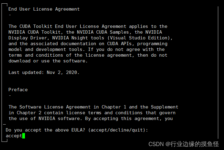 Ubuntu18.04安装cuda+ [ERROR]: Install of driver component failed.的解决-CSDN博客