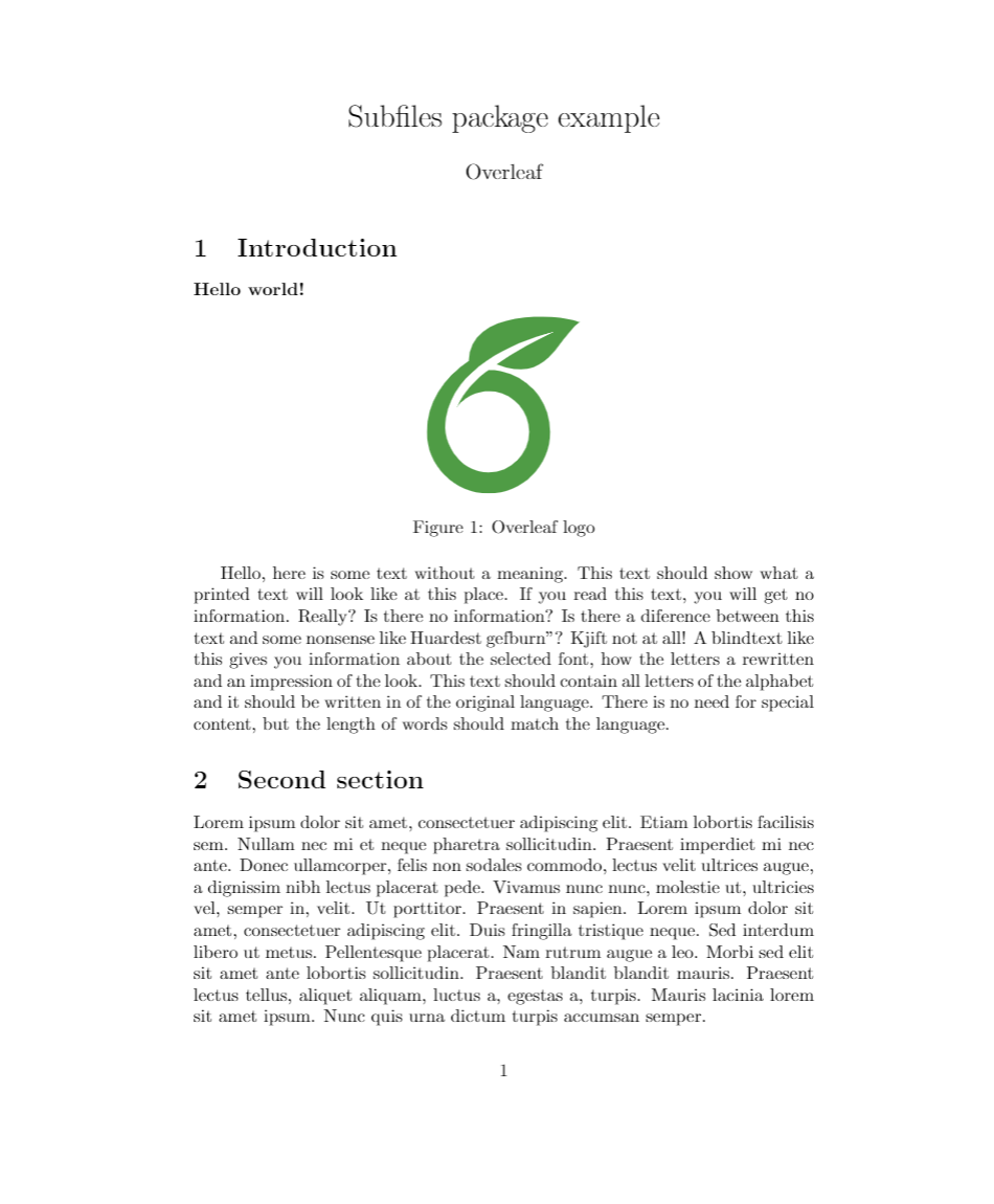 多文件 LaTeX 项目_overleaf两个tex-CSDN博客