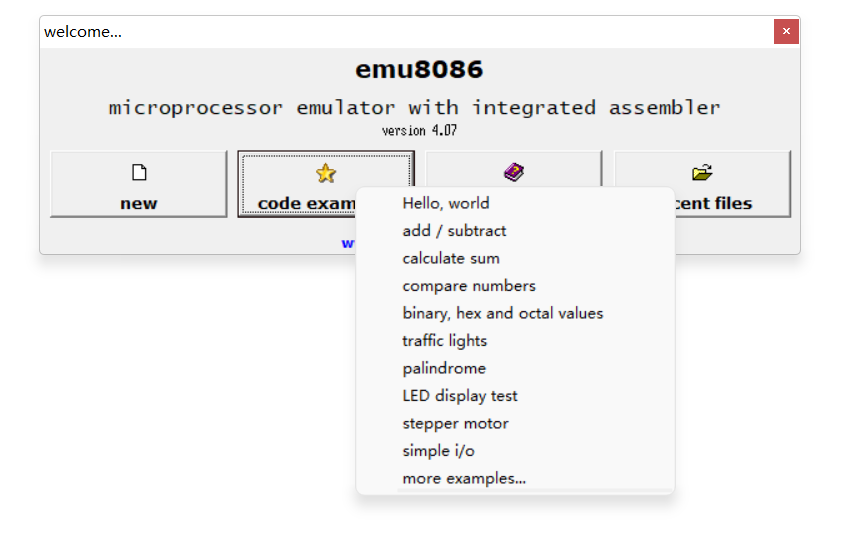 带你极速掌握EMU8086汇编工具，深刻理解微机原理（含安装与快速上手教程）-CSDN博客
