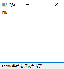 从零开始学Pyqt5之【控件介绍】（17）：菜单栏QMenuBar、QToolBar工具栏、QStatusBar状态栏_pyqt qmenubar-CSDN博客