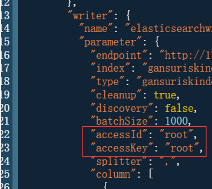 使用datax的elasticsearchWriter提示Preemptive authentication set without credentials provider-CSDN博客