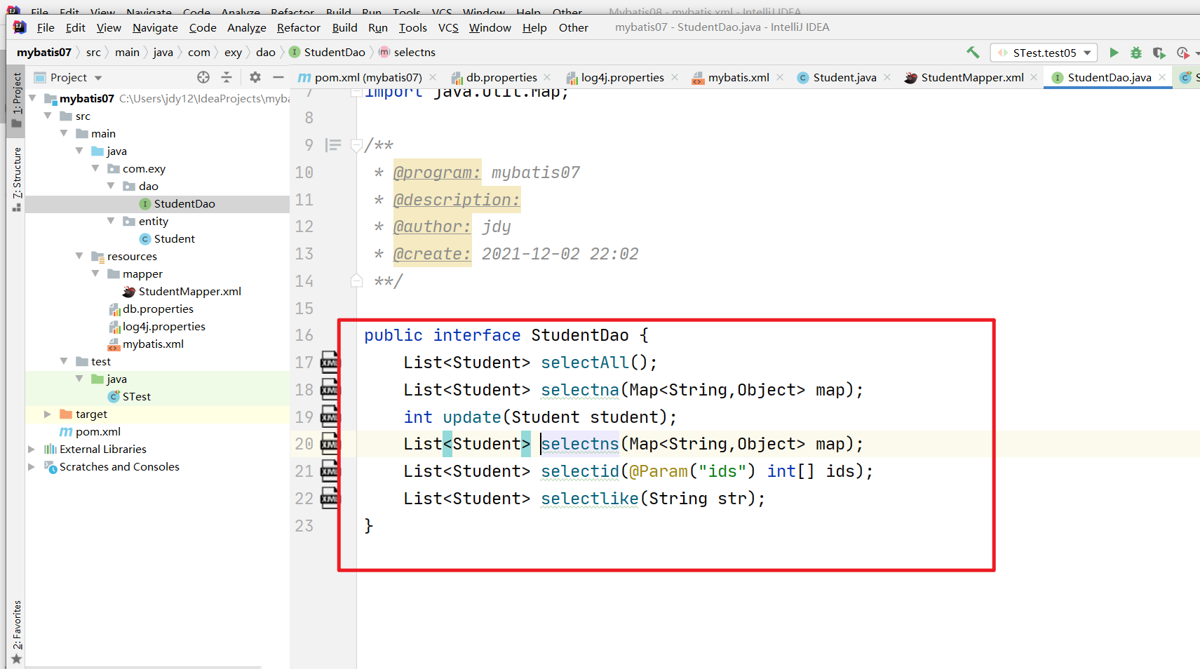 SSM框架之MyBatis模糊查询动态SQL（详细使用案例）_mybatis中模糊匹配sql-CSDN博客