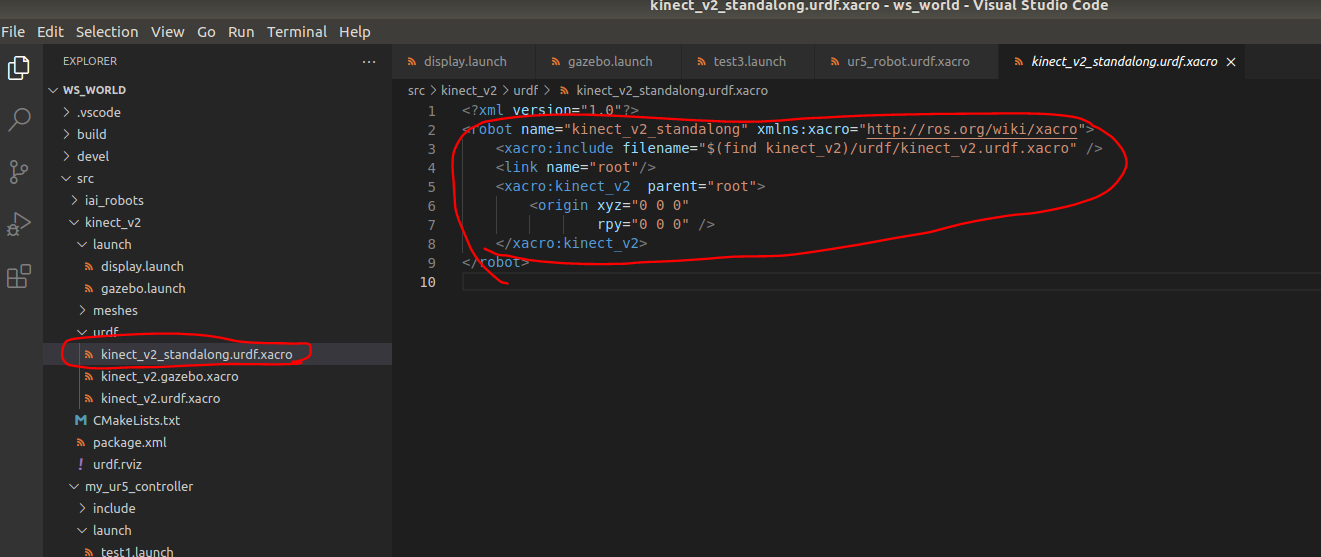 【Gazebo】在 world 中添加 UR5 机器人和 Kinect V2 深度相机_gazebo 深度相机_宇宙爆肝锦标赛冠军的博客-CSDN博客