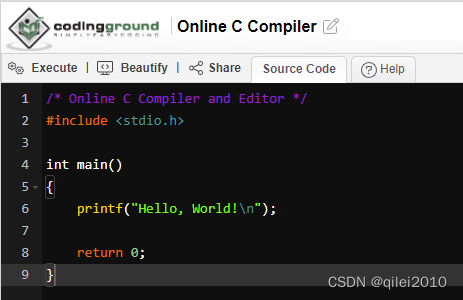 【C语言】使用Qt5学习C语言编写Hello World_qt可以用c语言吗-CSDN博客