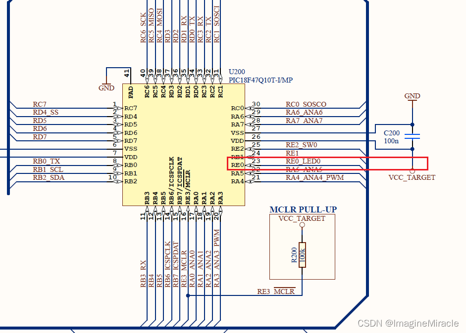 PIC18F47Q10 Curiosity Nano Kit 点亮第一个 LED_mcc content manager-CSDN博客