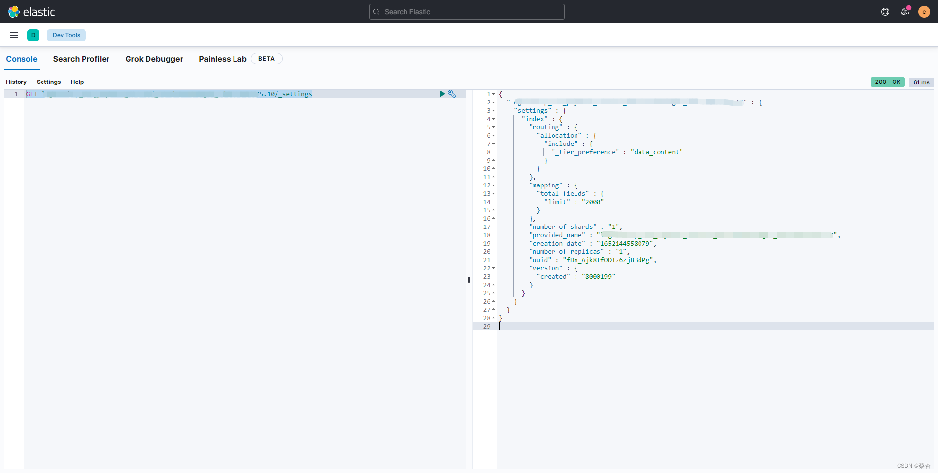 解决Elasticsearch索引报错问题之Limit of total fields 1000 has been exceeded ..._limit of total fields ...