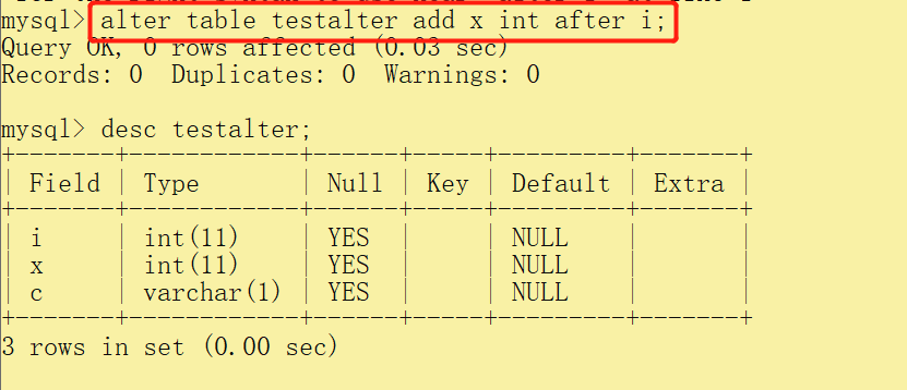 Mysql 中的alter命令大全_mysql alter-CSDN博客