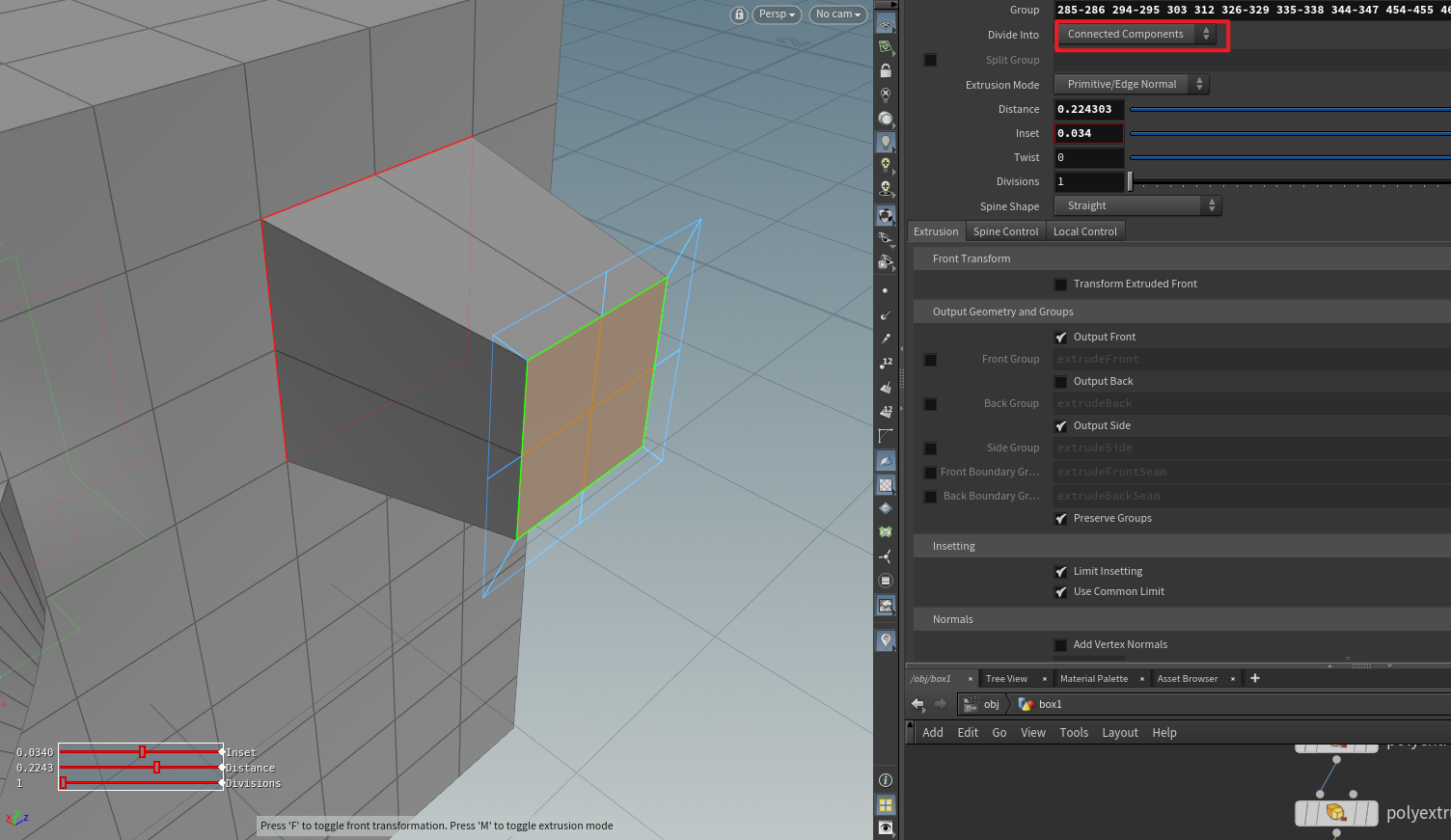 Houdini polyextrude讲解_houdinipolyextrude-CSDN博客