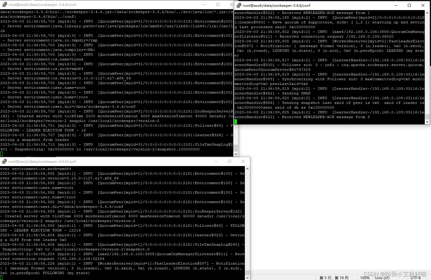 Zookeeper集群搭建-CSDN博客
