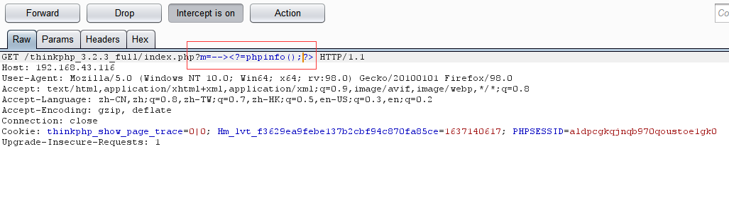 【漏洞复现】ThinkPHP3.2.x RCE 漏洞复现_thinkphp3.2.2漏洞-CSDN博客