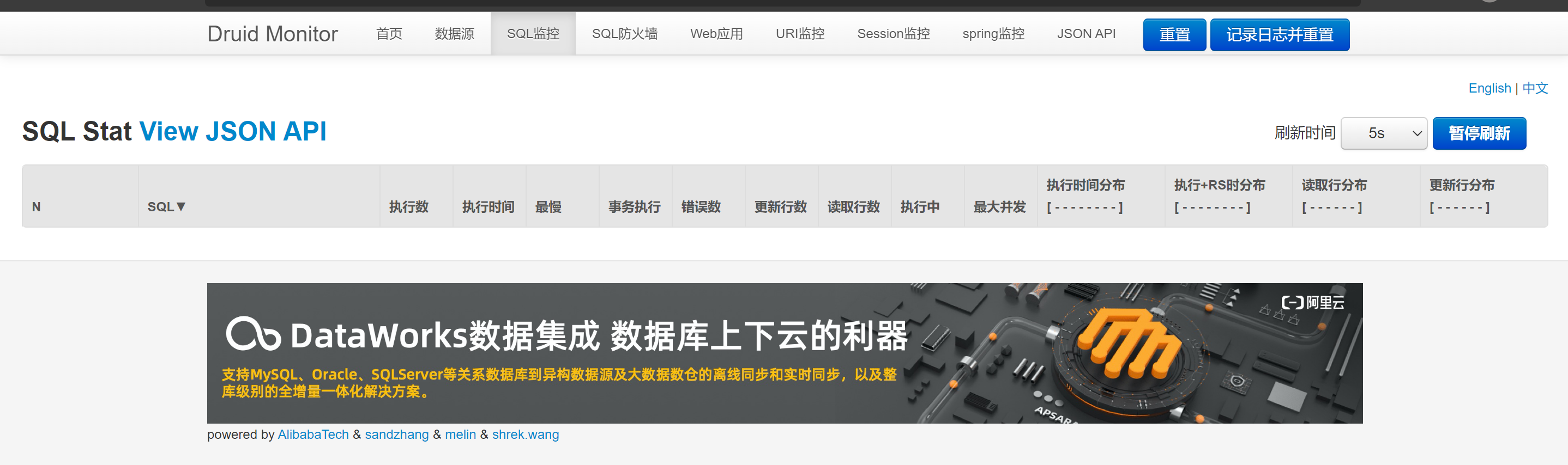 SpringBoot 开启Druid监控统计功能_druid webstatfilter-CSDN博客