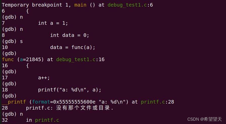 Linux下gdb调试中遇到无法识别printf.c问题_set debug-file-directory-CSDN博客