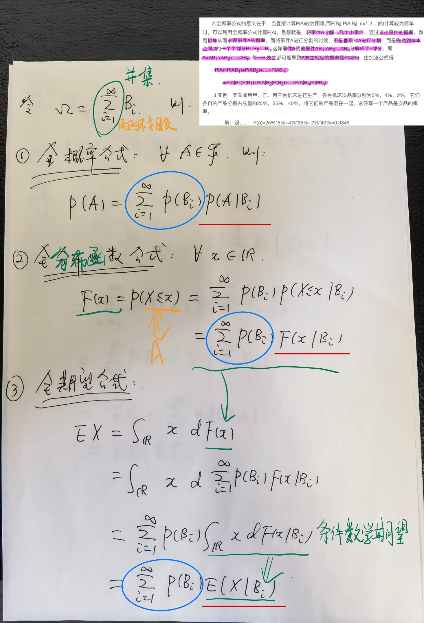 概率论与随机过程 topic1 期望与条件期望_Wangkle.的博客-CSDN博客