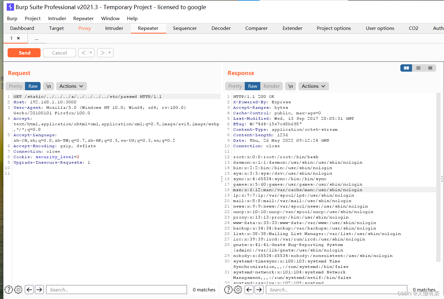 Node Js目录穿越漏洞（cve 2017 14849） Csdn博客