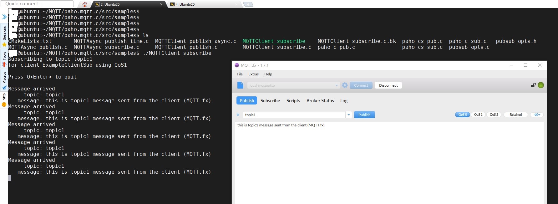 Paho -物联网 MQTT C Cient的实现和详解_mqttclient_create 返回 4_宁静致远2021的博客-CSDN博客